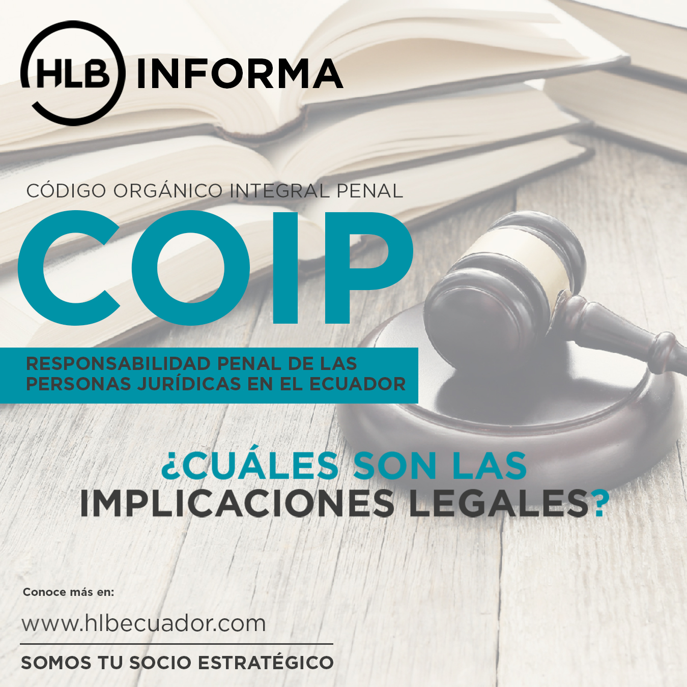 COIP Responsabilidad Penal de las Personas Jurídicas EC | HLB Ecuador
