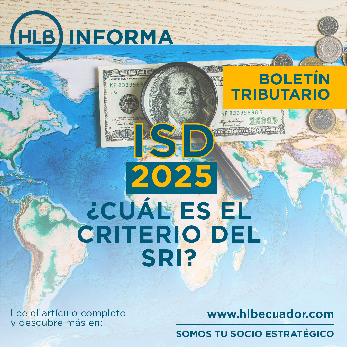 Criterio del SRI sobre ISD 2025 | HLB Ecuador